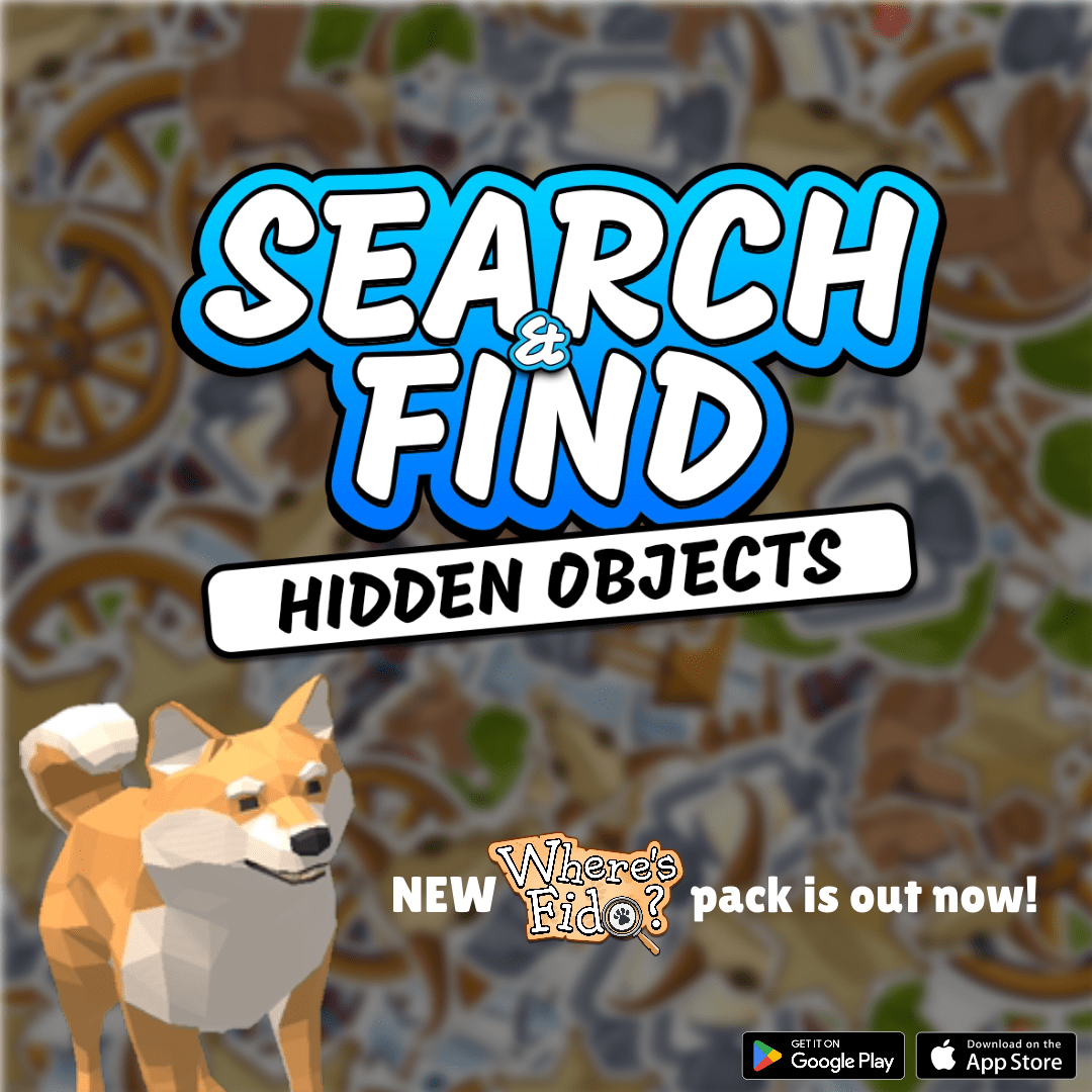 Search & Find - Hidden Objects: Where's Fido? Picture Pack is out!